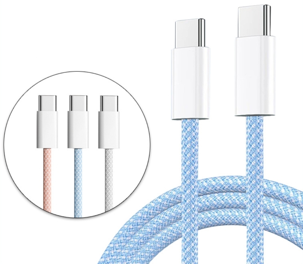 Original higher quality nylon Color Braided Data type c PD Fast ...